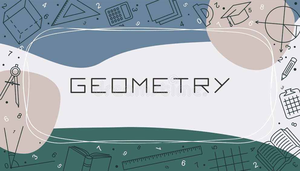Academic Geometry Poster Stock Illustrations – 158 Academic Geometry ...