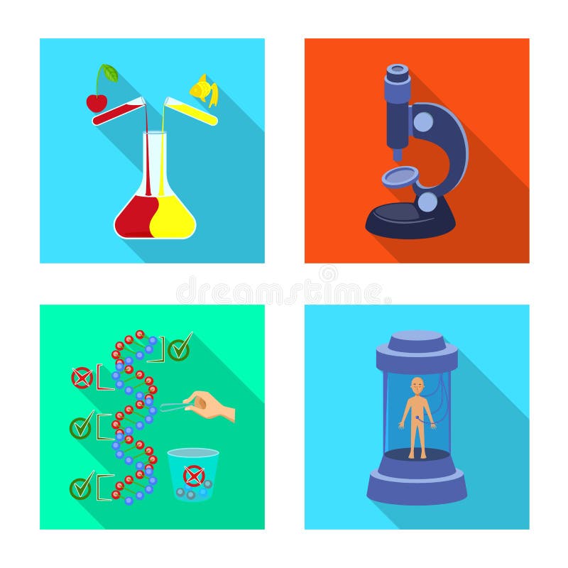 Vector Design of Test and Synthetic Icon. Collection of Test and ...