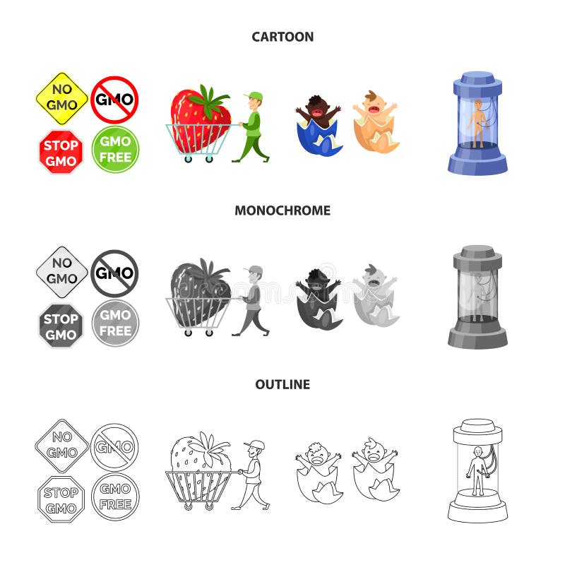 Vector Design of Test and Synthetic Logo. Collection of Test and ...