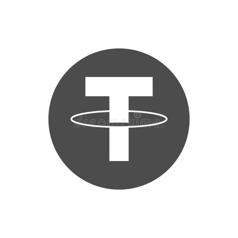 Tether Computer Keyboard Button Stock Illustration - Illustration of ...