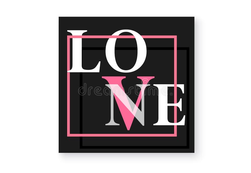 Lone and love banner stock vector. Illustration of lone - 129703086