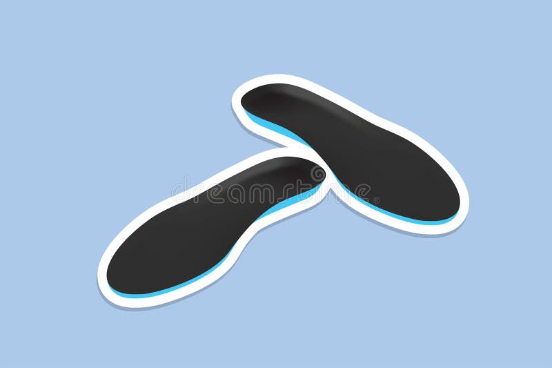 Vector Design for Three-layered Shoe Arch Support Insole Vector Logo ...