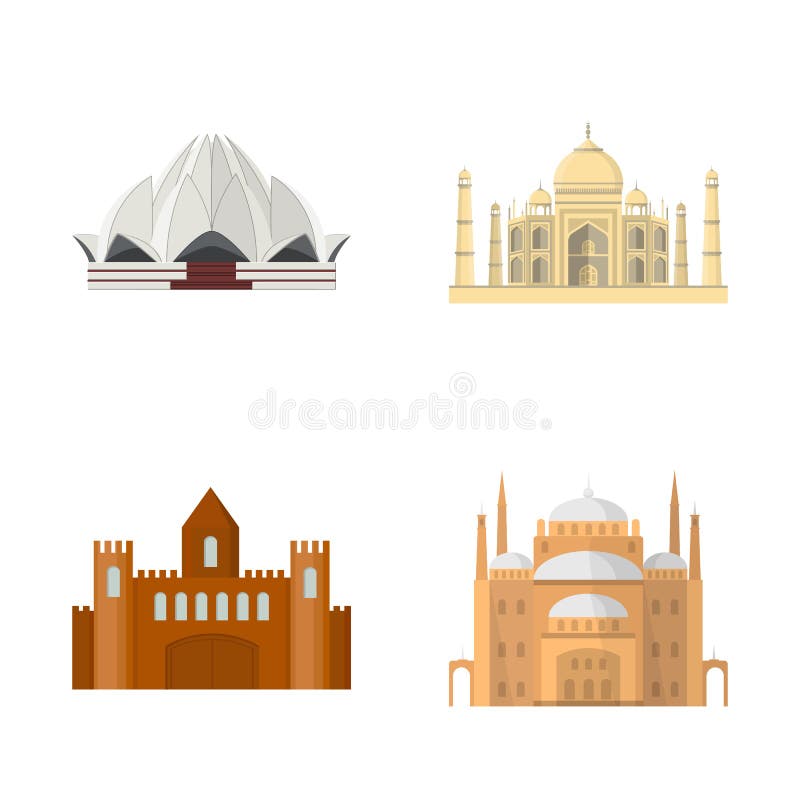 Vector Design of and Town Icon. Set of and House Stock Symbol for Web ...