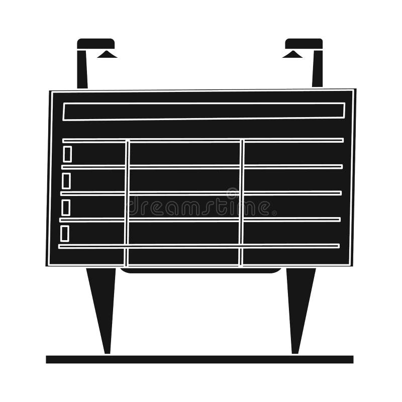 Vector Design of Train and Station Sign. Set of Train and Ticket Stock ...