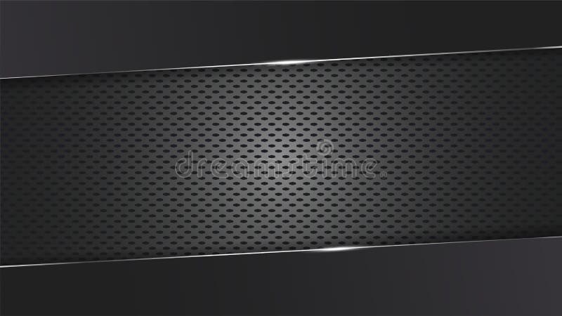 Vector Design Trendy and Technology Concept. Dark Frame Border ...