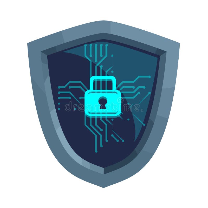 Vector Design of Virus and Secure Icon. Set of Virus and Cyber Stock ...