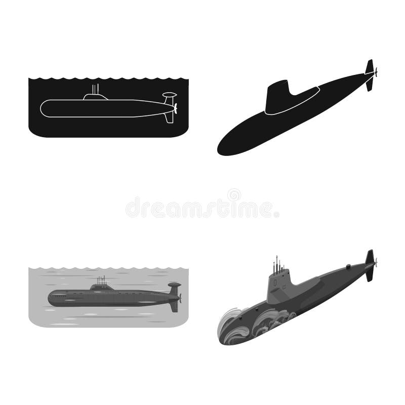 Vector Design of War and Ship Icon. Set of War and Fleet Vector Icon ...