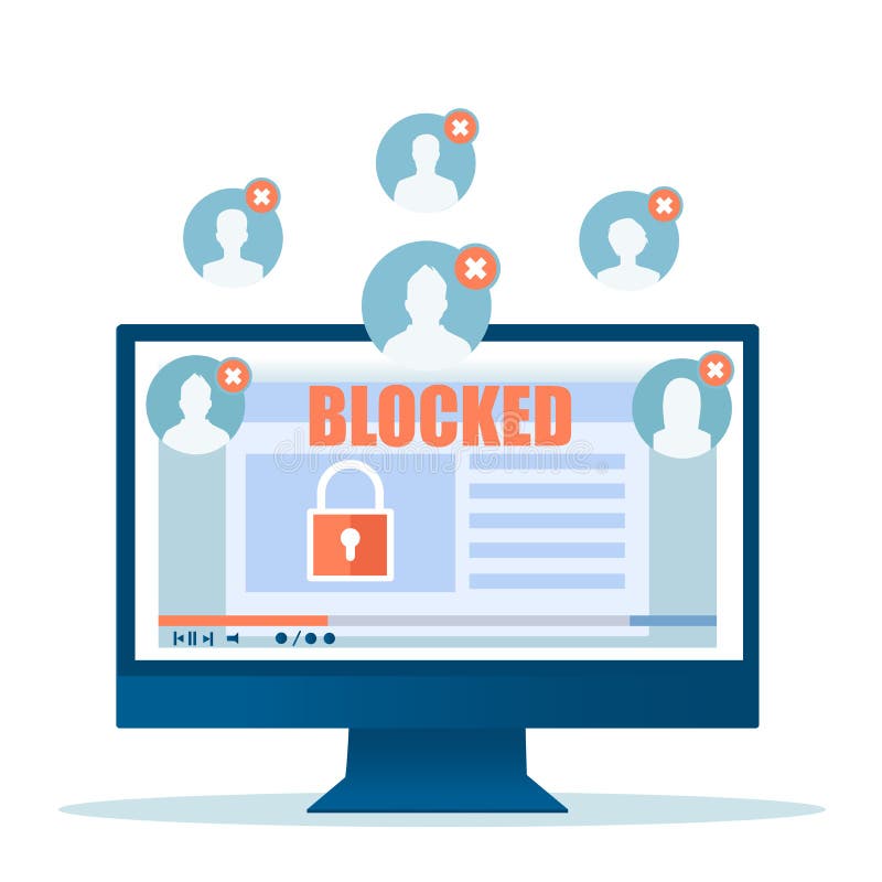 Blocked User Stock Illustrations – 721 Blocked User Stock Illustrations ...