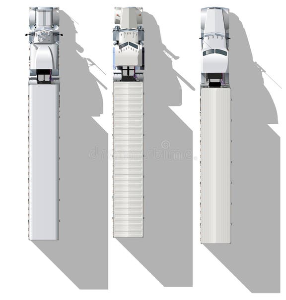 Trailer Top View Stock Illustrations – 1,991 Trailer Top View Stock ...