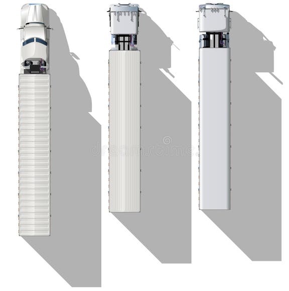 Semi Truck Top View Stock Illustrations – 879 Semi Truck Top View Stock ...