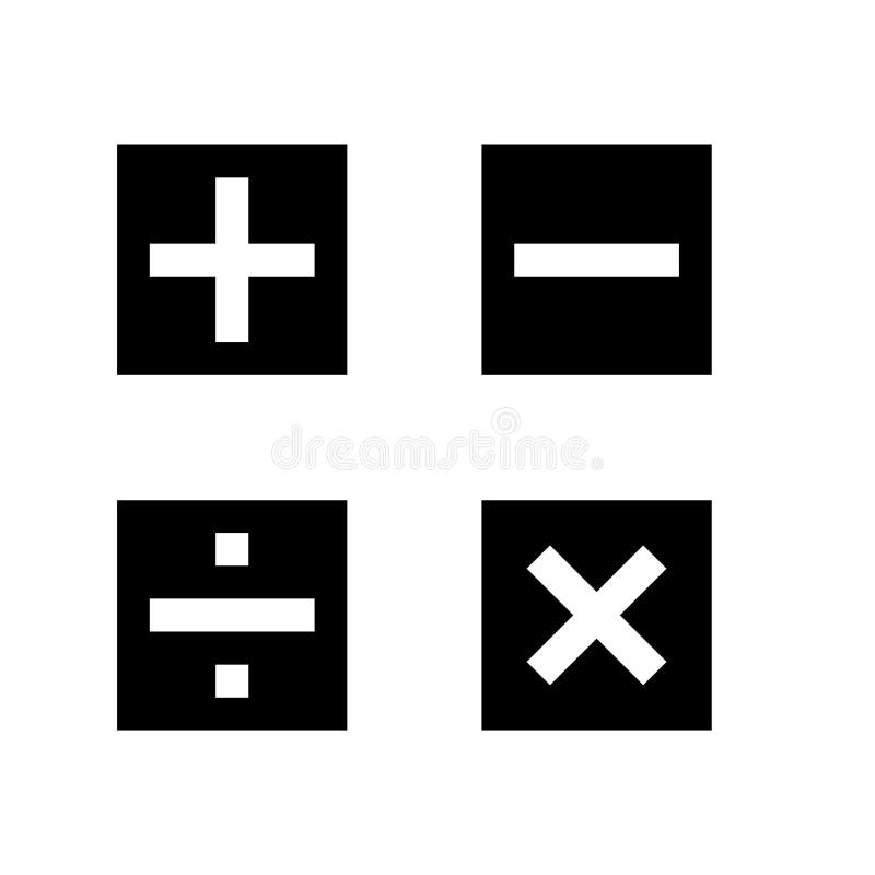 VectorÂ Di Simboli Di Per La Matematica ed Icone Di Per La Matematica ...