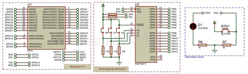 Vector Diagram of the Connection of the External Device To the ...