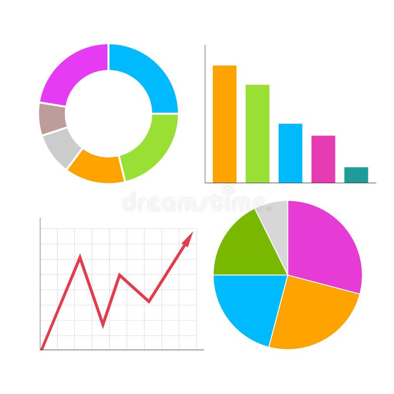 Vector diagrams stock vector. Illustration of icon, arrow - 37908508