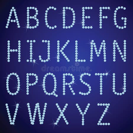 Gemstones Alphabet Stock Illustrations – 684 Gemstones Alphabet Stock ...