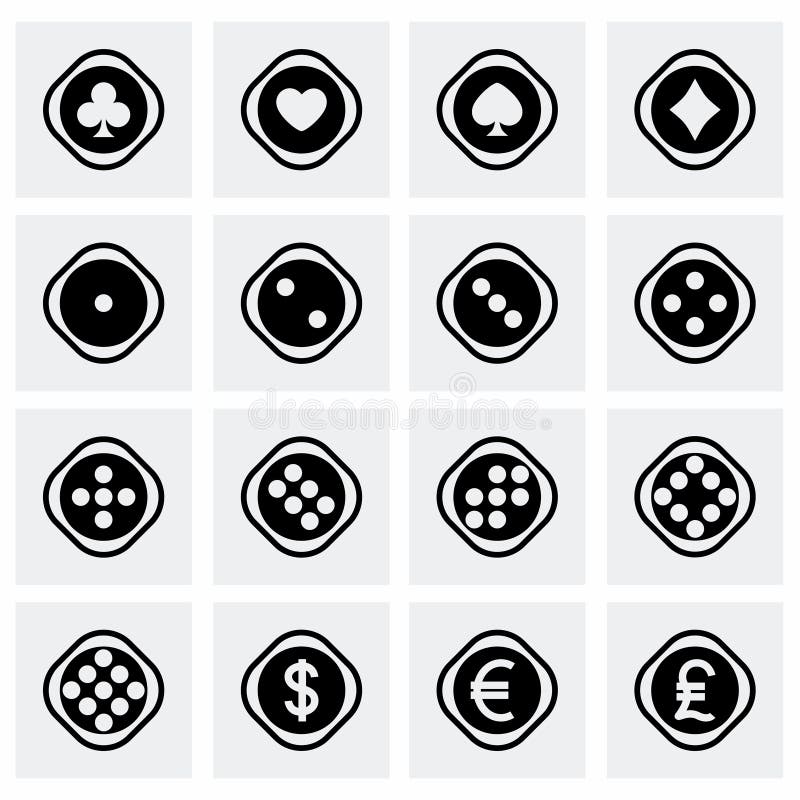Vector dice icon set stock vector. Illustration of banner - 51232793