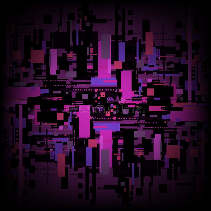 Vector Digital Circuit Computer Abstract Background Matrix Algorithm 4189