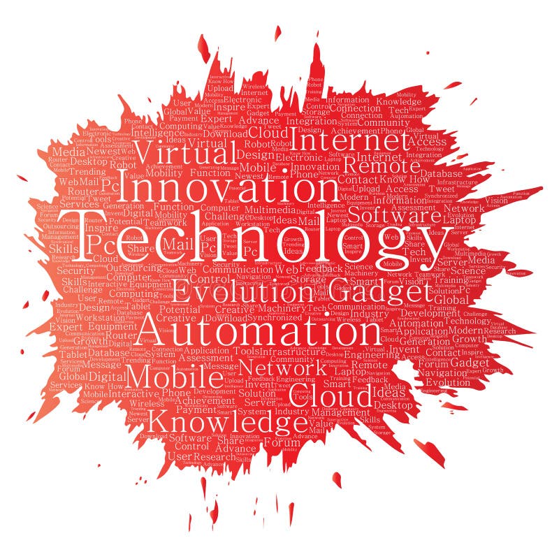 Vector Digital Smart Technology, Innovation Media Stock Vector ...