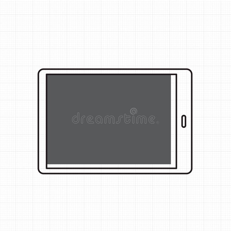 Vector of Digital Tablet Icon Stock Vector - Illustration of digital ...
