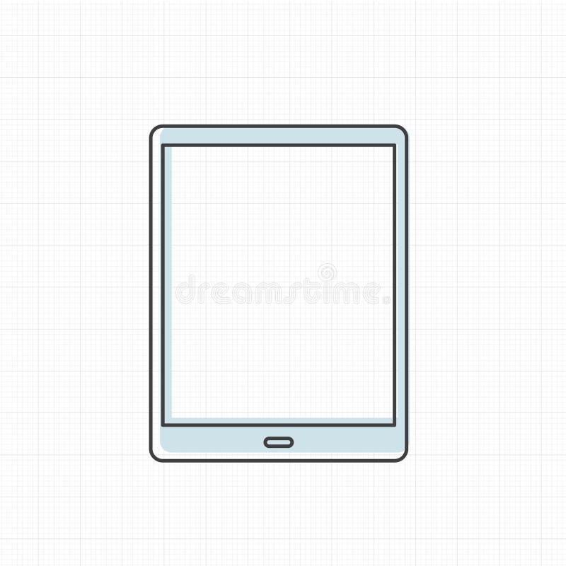 Vector of Digital Tablet Icon Stock Vector - Illustration of design ...