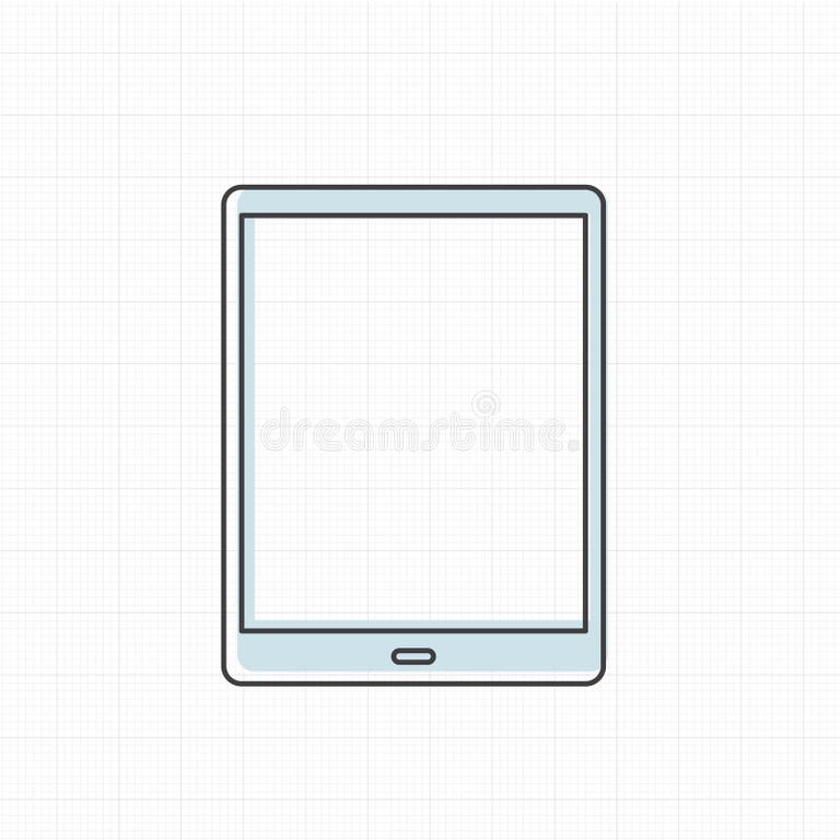 Vector of Digital Tablet Icon Stock Vector - Illustration of design ...
