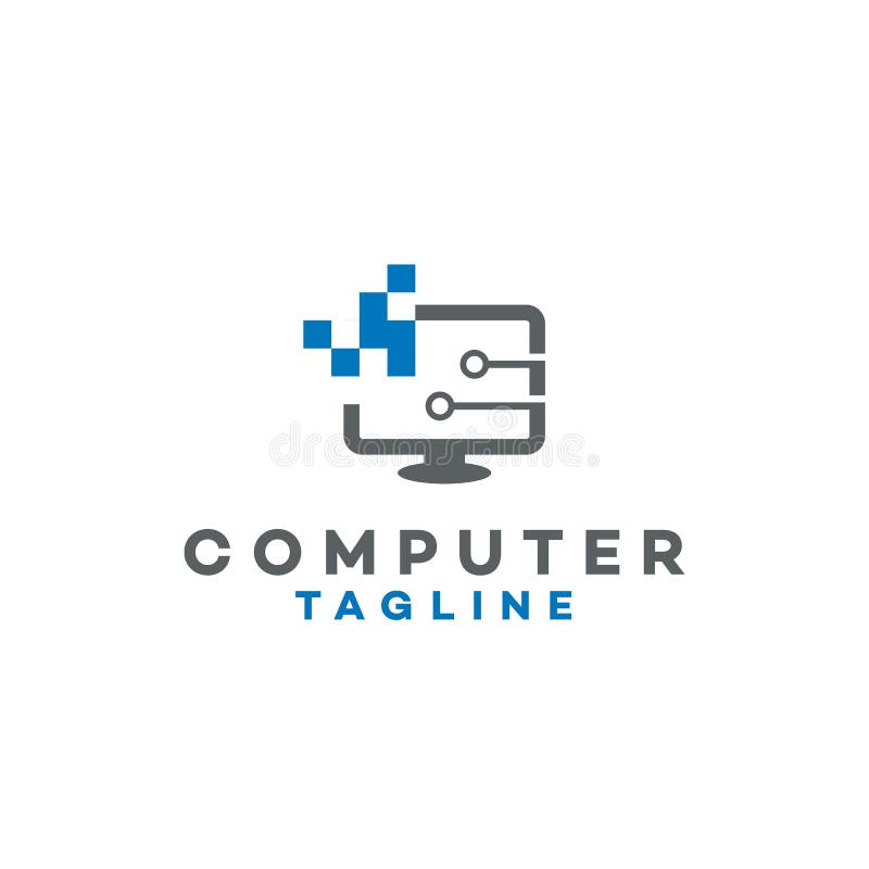 Logo Computer Writing Stock Illustrations – 4,076 Logo Computer Writing ...