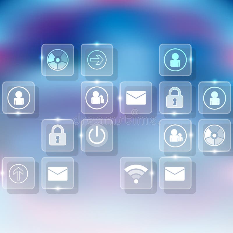 Vector Digital Technology Interface, Abstract Background Stock Vector ...