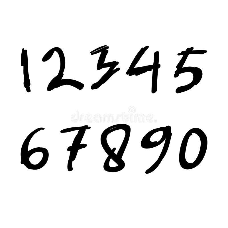 Three Digits Cartoon Stock Illustrations – 247 Three Digits Cartoon ...