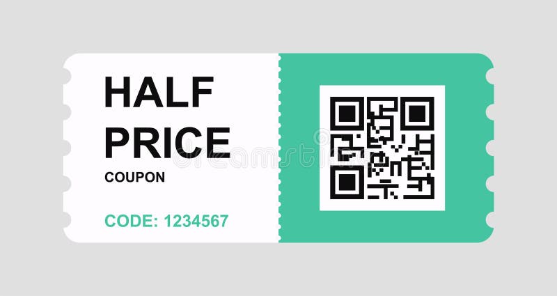 Vector Discount Coupon Flyer Sticker or Banner Stock Vector ...