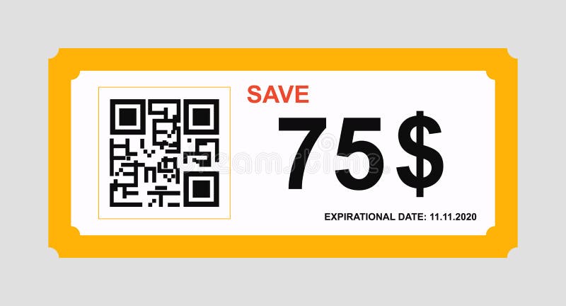 Vector Discount Coupon Flyer Sticker or Banner Stock Vector ...