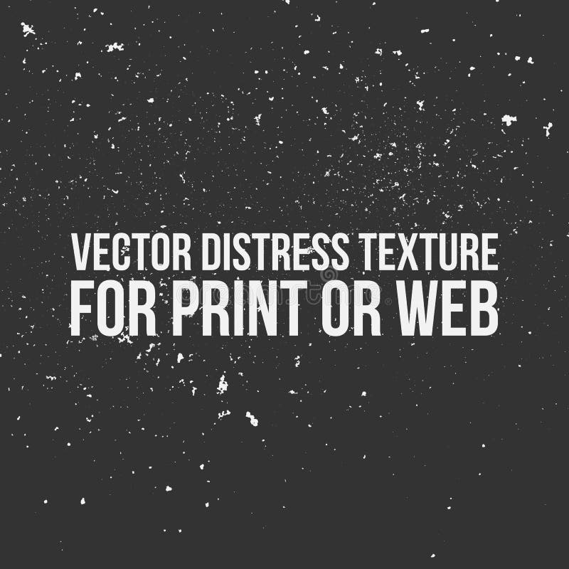 Vector Distress Texture for Print or Web Stock Vector - Illustration of ...