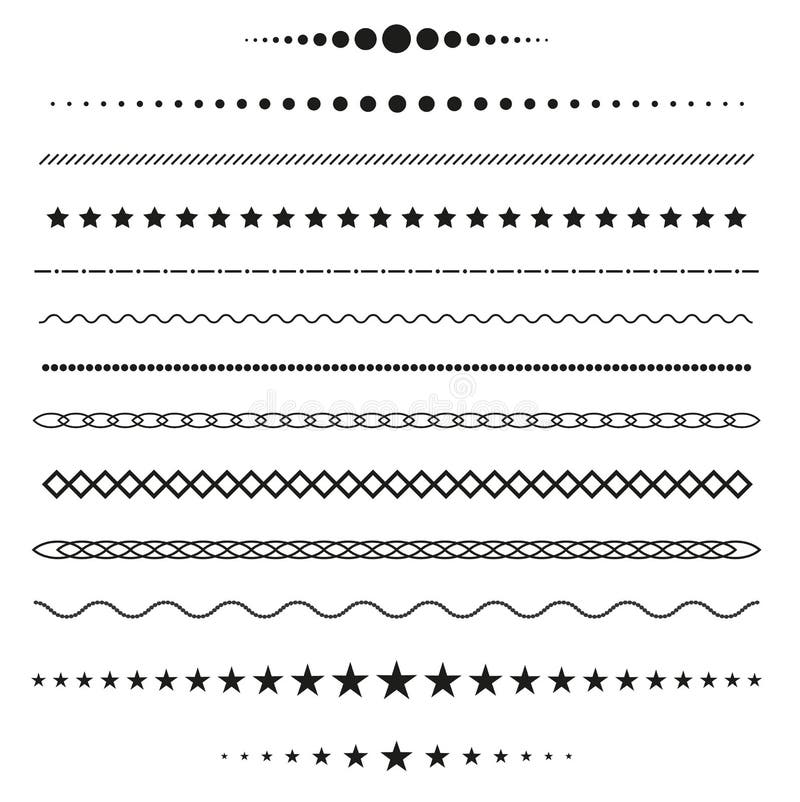 Vector divider stock illustration. Illustration of separator - 51872903