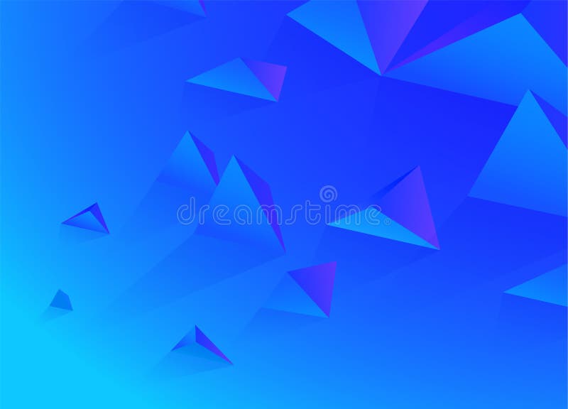 Vector Document Design Template with Abstract Polygonal Objects Stock ...
