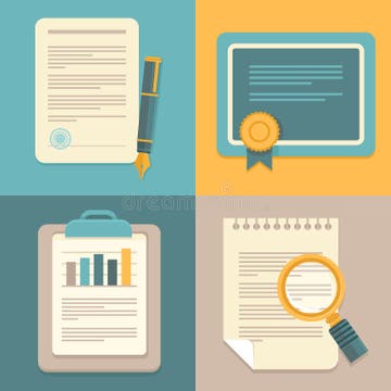 Document Plan Icons Stock Illustrations – 11,237 Document Plan Icons ...