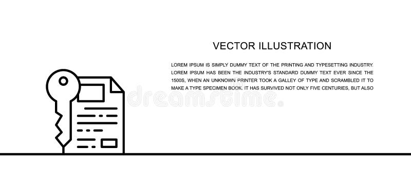 Continuous Line Document Stock Illustrations – 1,284 Continuous Line ...