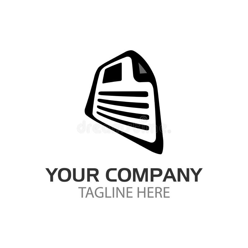 Computer Education Logo Stock, Flat Design.. Vector Illustration on ...