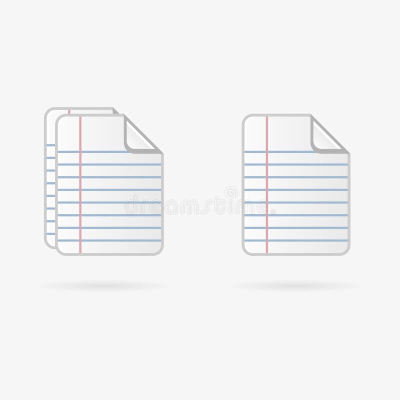 Vector documents icon stock vector. Illustration of modern - 38053800