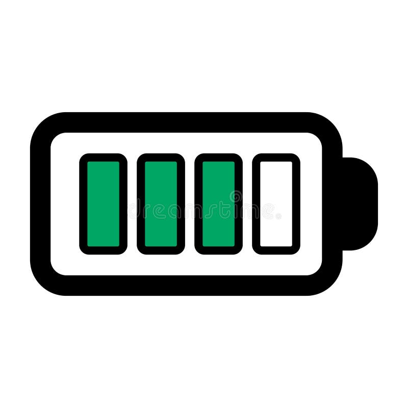 Vector Doodle Icon Battery, Charge Icon Icon for Website Stock Vector ...