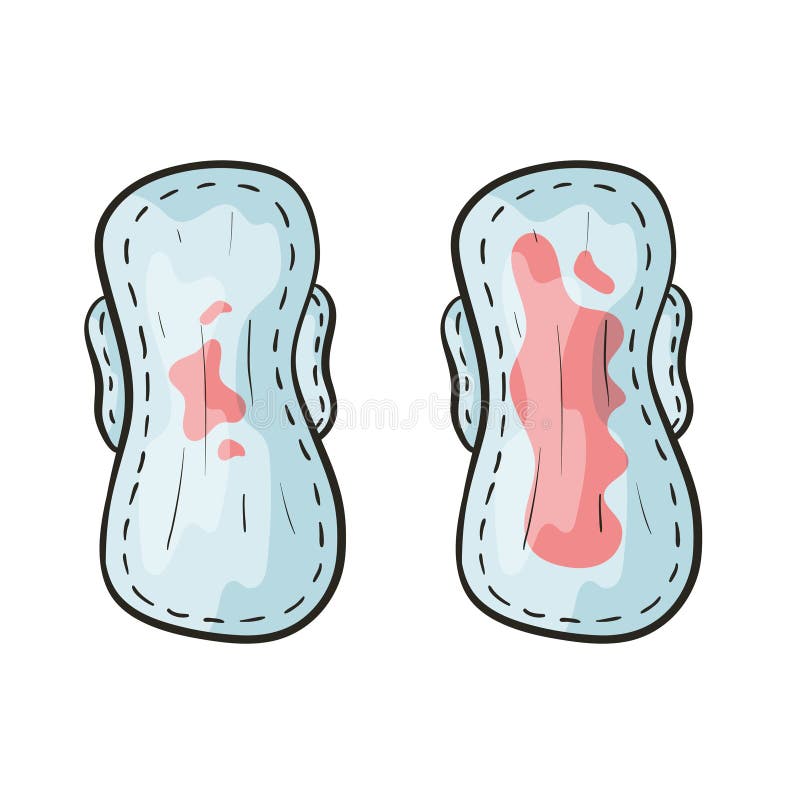 Cartoon Pad Sanitary Stock Illustrations – 656 Cartoon Pad Sanitary ...