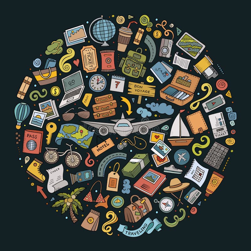 Cartoon Explorer Items Vector Stock Illustrations – 184 Cartoon ...