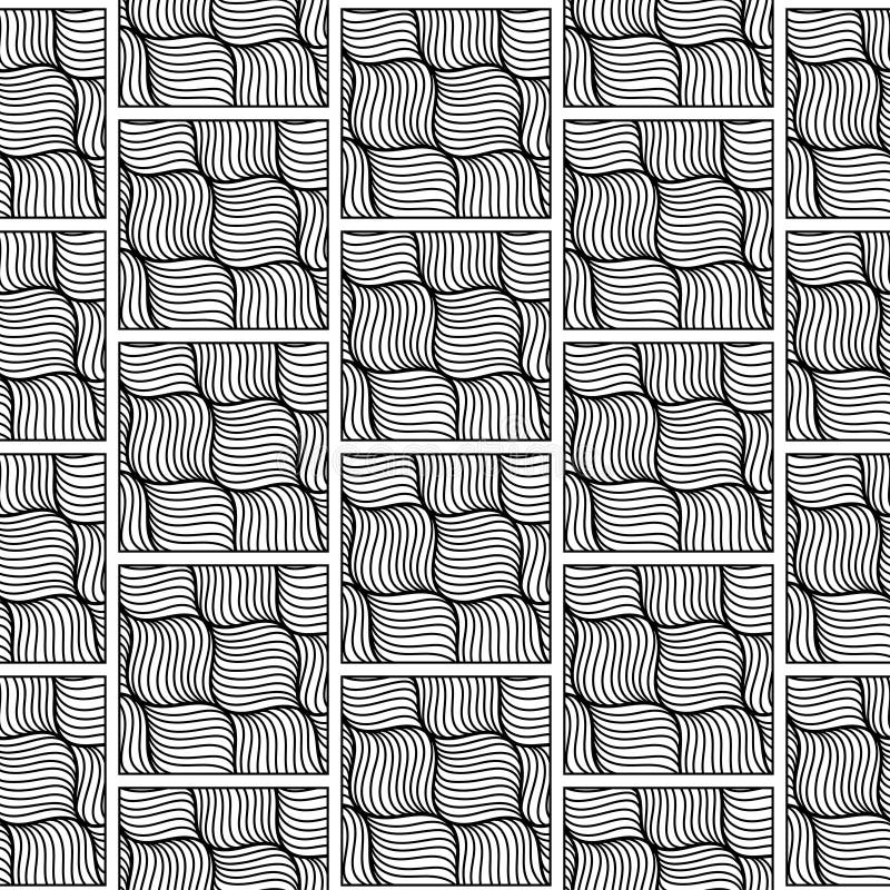 Vector doodle tile pattern stock vector. Illustration of geometrical ...