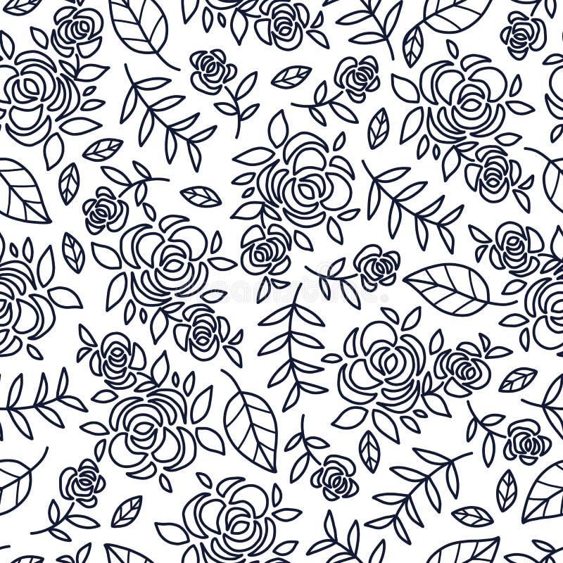 Vector doodles pattern stock vector. Illustration of abstract - 102731524