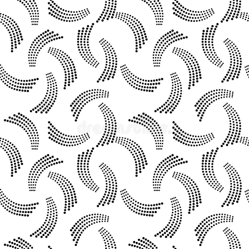 Vector Dots Repeated Pattern Design Stock Vector - Illustration of ...