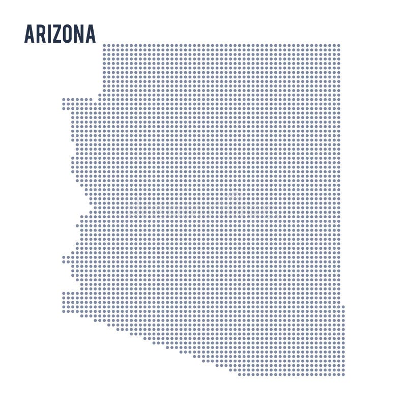 Arizona Dot Map Stock Illustrations – 167 Arizona Dot Map Stock ...