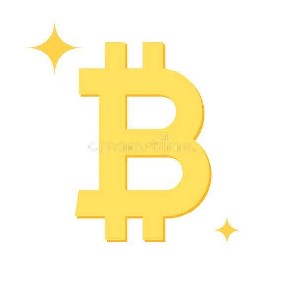 Gold Bitcoin Icon. Cryptocurrency, Digital Currency, Business and Finance Concept Stock Vector ...