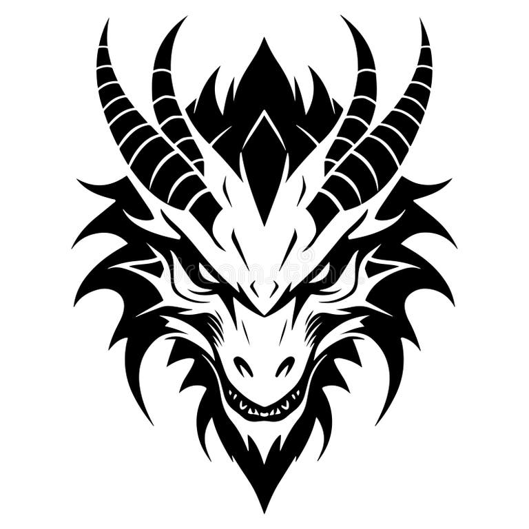 Dragon Head Stock Illustrations – 34,582 Dragon Head Stock ...
