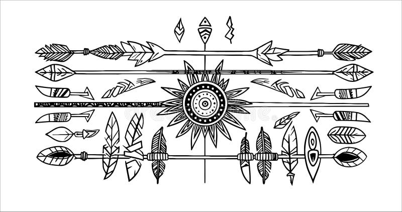 Vector Draw, Ancient Artifacts, Lineart Stock Illustration ...