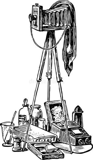 Photographic Equipment stock vector. Illustration of white - 29833142