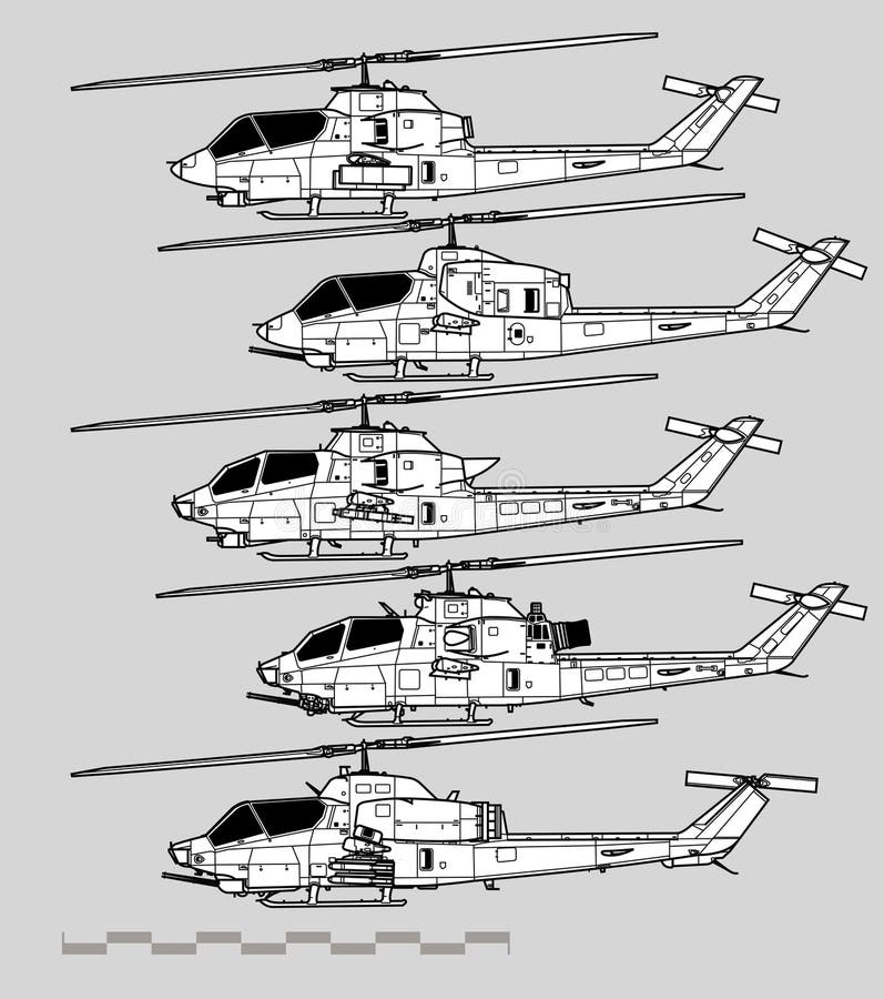 Attack helicopter stock vector. Illustration of windmill - 30187900