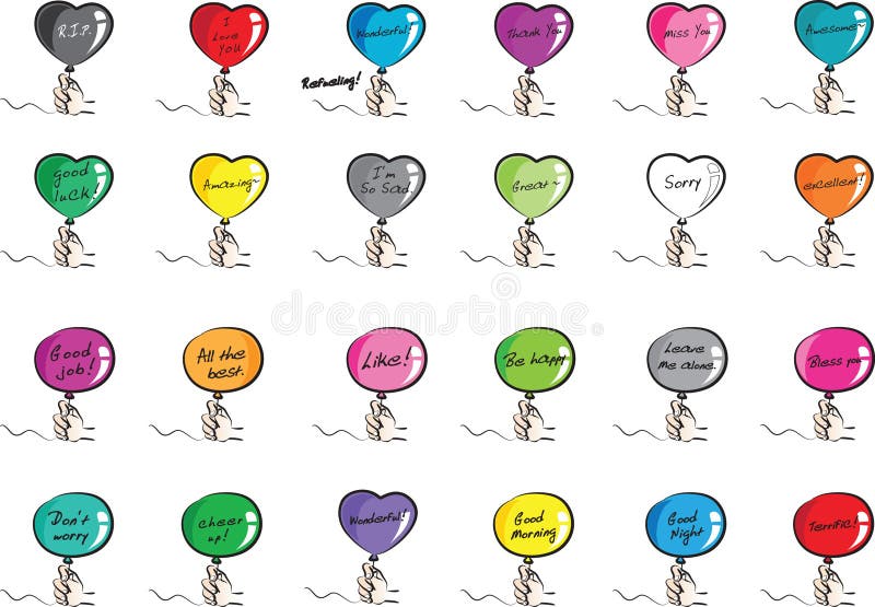 Vector drawing hsnd set stock illustration. Illustration of hsnd - 85377044