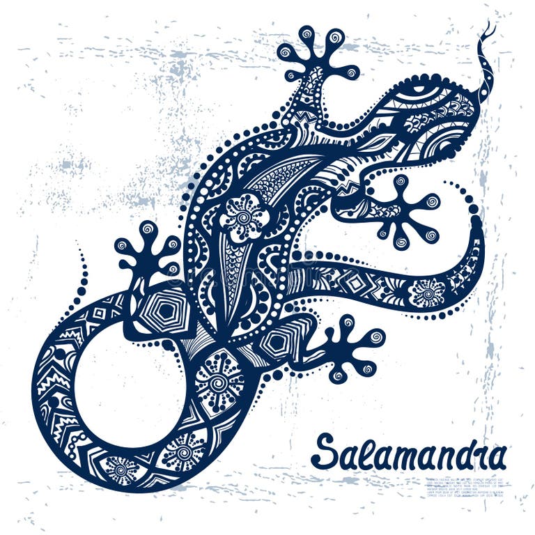 Salamander Lizard Stock Illustrations – 5,187 Salamander Lizard Stock ...